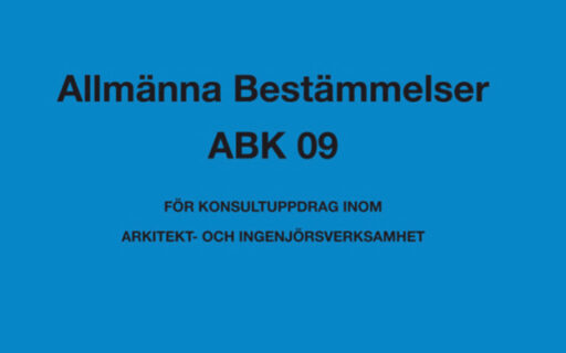 ABK 09 – branschens standardavtal - Sveriges Arkitekter